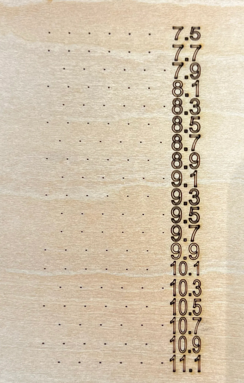 How to Test the Optimal Laser Focal Length | Onelaser Wiki